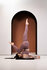 Мини-коврик для йоги Who Yoga компактный, нескользящий, черный