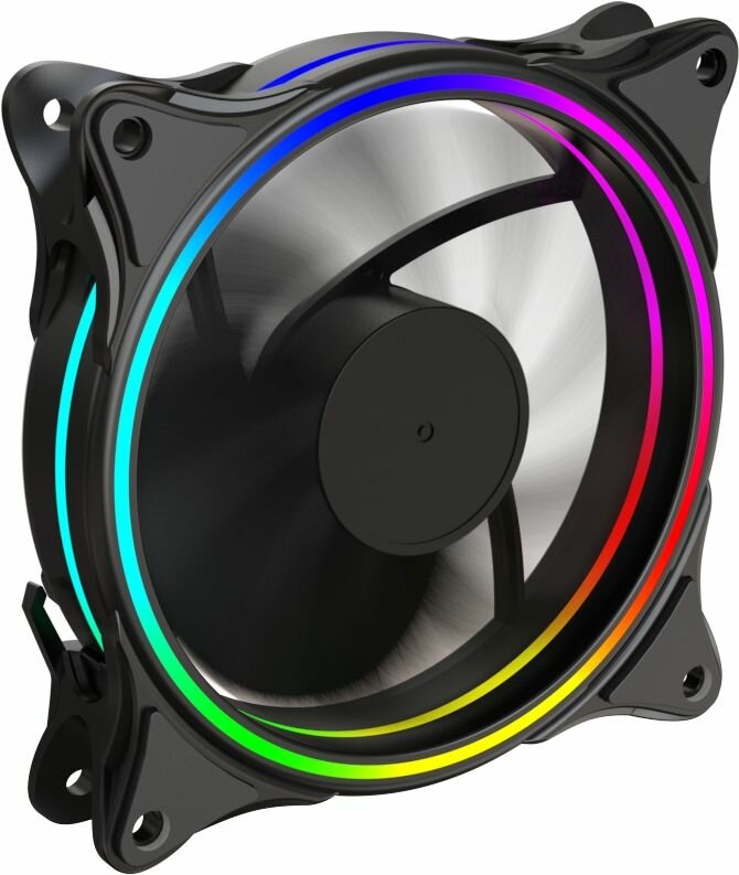 Вентилятор Bloody BD-CF120ARGB3 ARGB 120х120x25 черный 4-pin (BD-CF120ARGB3-BK) Ret