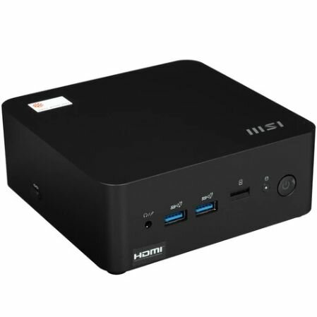 Мини-ПК MSI Cubi NUC 1M-098RU (9S6-B0B111-098) черный - Intel Core 5-120U, ядра: 10 x 1,4 ГГц, 16 ГБ DDR5, Intel UHD Graphics, SSD 512 ГБ, Windows 10 Pro