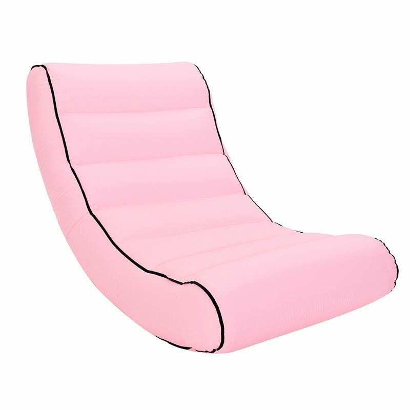 TMD, BB1808, Надувной диван, изогнутое кресло-качалка, 165*85*30 см, розовый