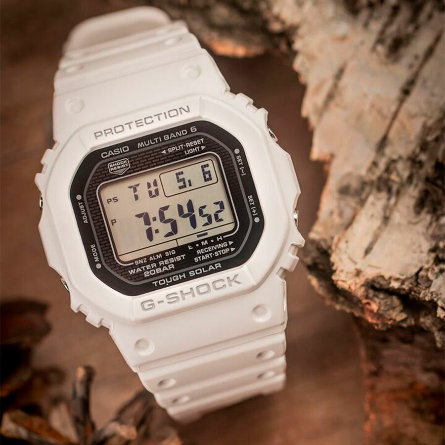 Наручные часы CASIO G-Shock, серый, белый — фото 1