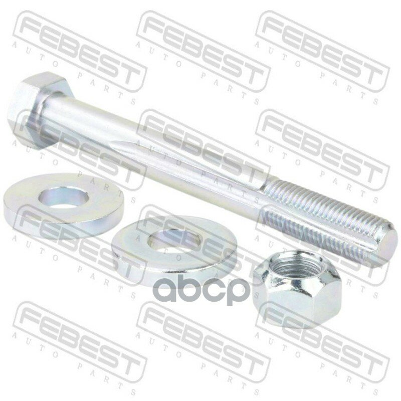 Болт-эксцентрик рычага пер. к-кт! шайба 2шт, гайка MB W203/W211/W220/C209/C215/R230 98> Febest арт. 1629220