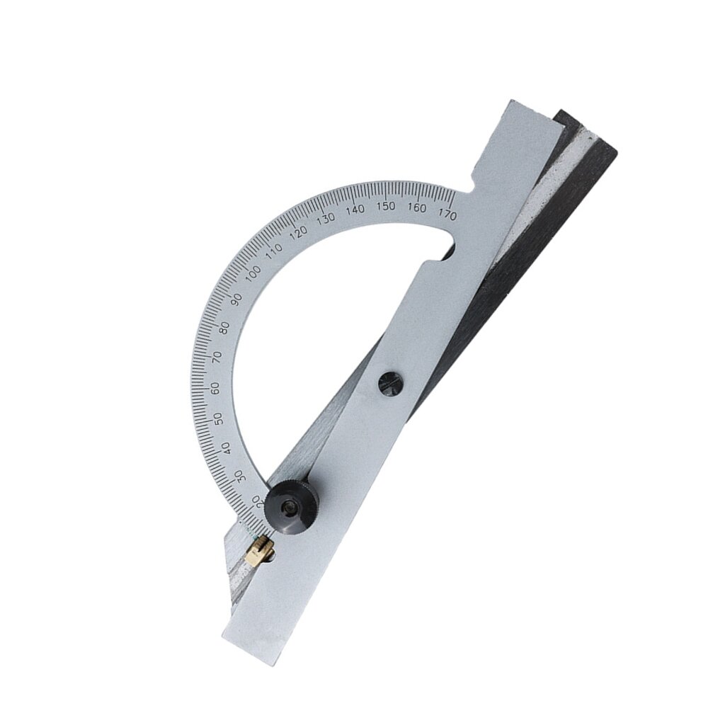 Транспортир из углеродистой стали 10-170 градусов линейка регулируемые углы транспортир деревообрабатывающий линейка углы измерительный инструмент