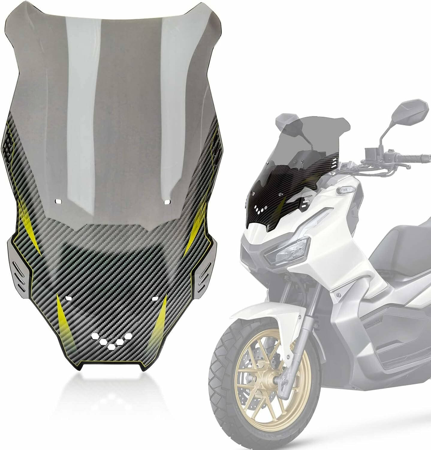 Ветровое стекло скутера Honda ADV 150 19-21/ ADV 160 22-23