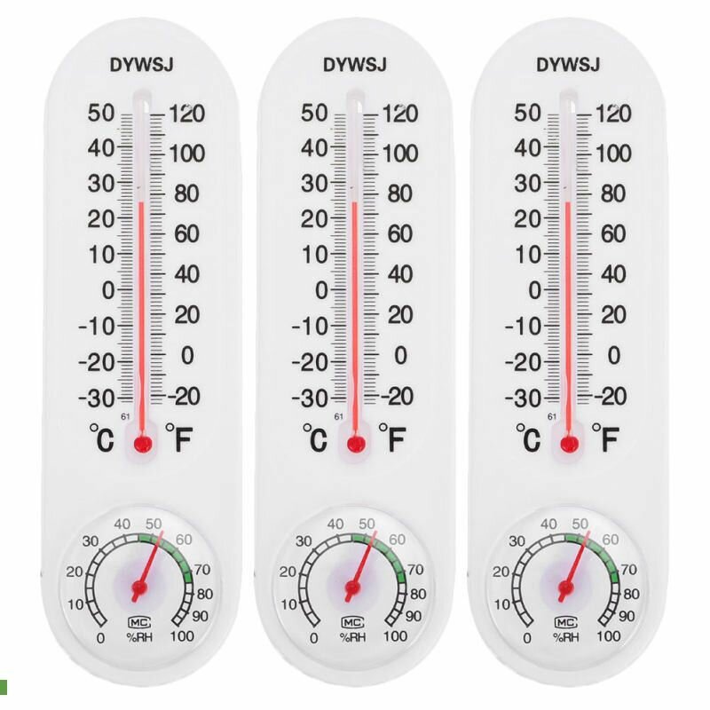 3 шт. гигрометр для теплицы, измеритель влажности, пластиковый подвесной термометр=v=