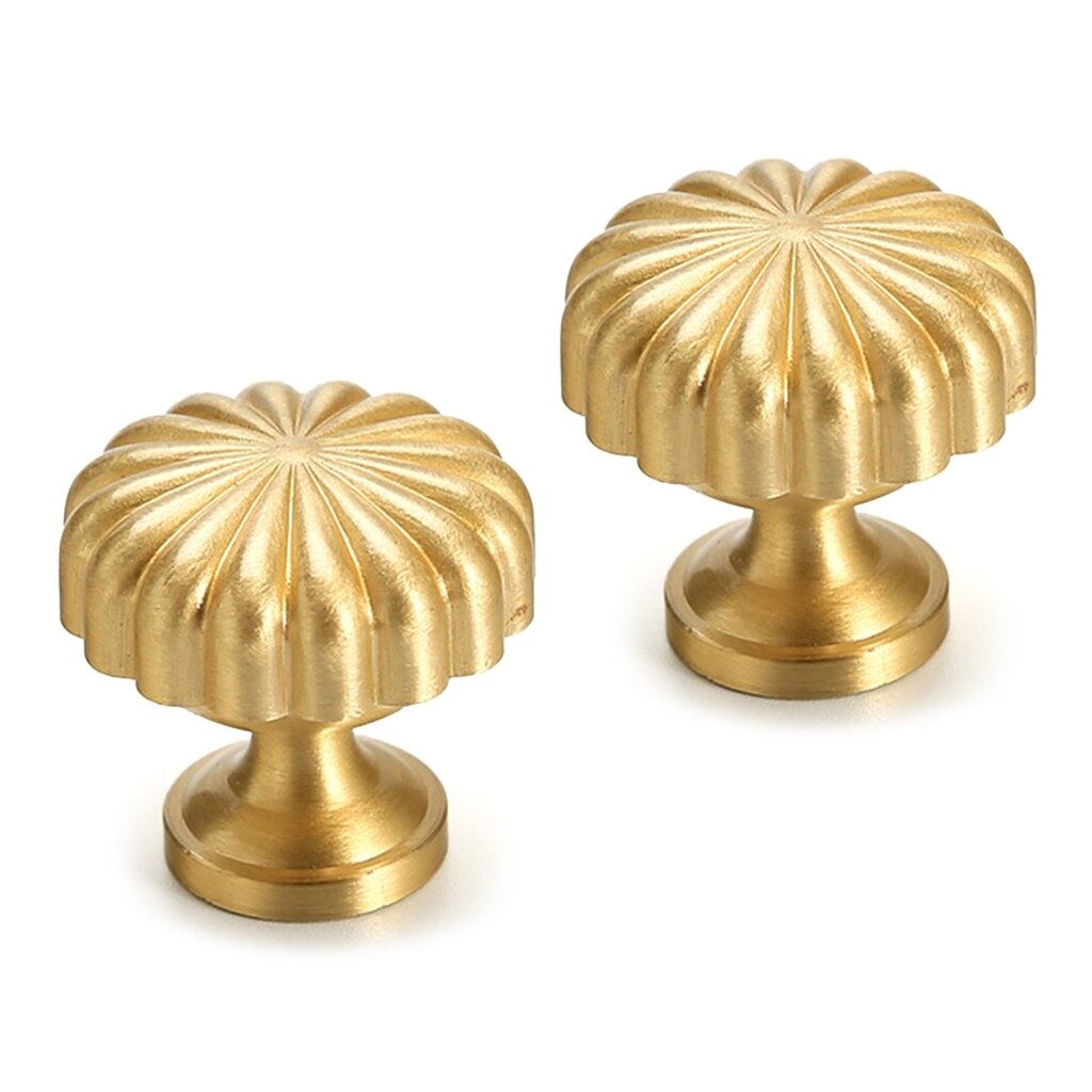 2шт Выдвижной Ящик Тянет Латунную Ручку Комода, Ручку Шкафа, Мебельную Тягу