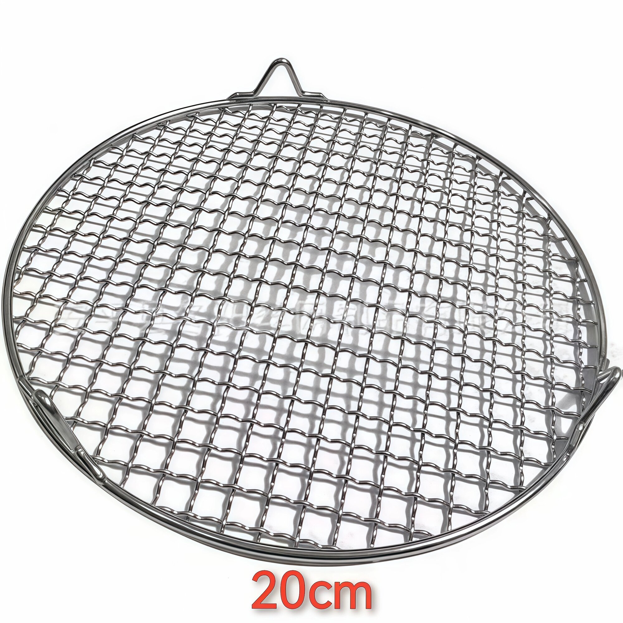 Решетка-гриль, нержавеющая сталь, без антипригарного покрытия, 20х20 см