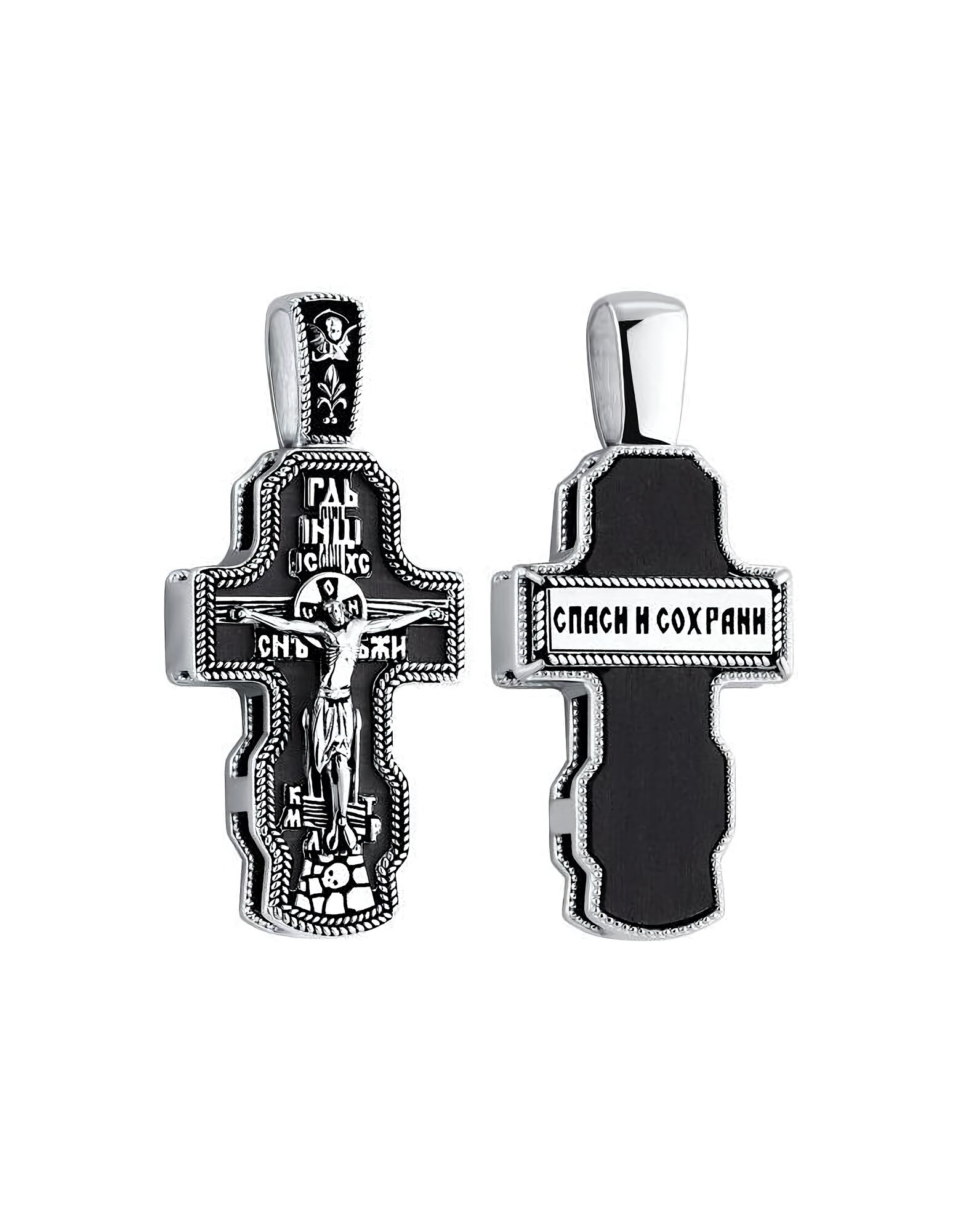 Подвеска, серебро, 925 проба, родирование, дерево