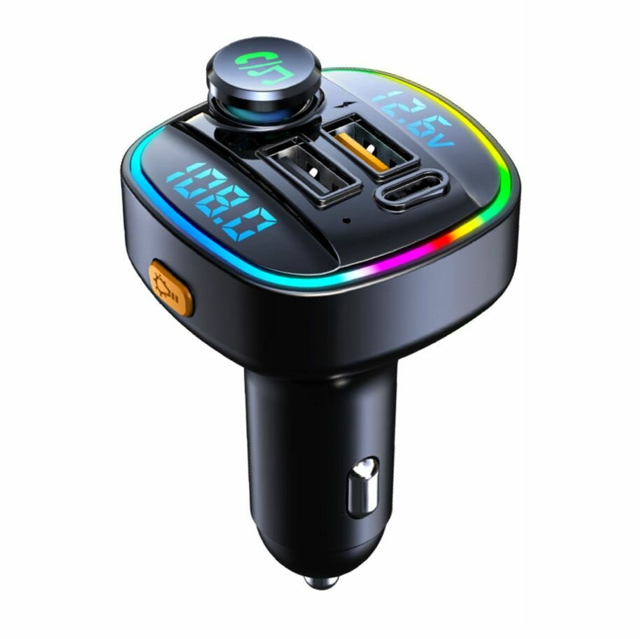 FM-передатчик Bluetooth с USB зарядкой (7 цветов)