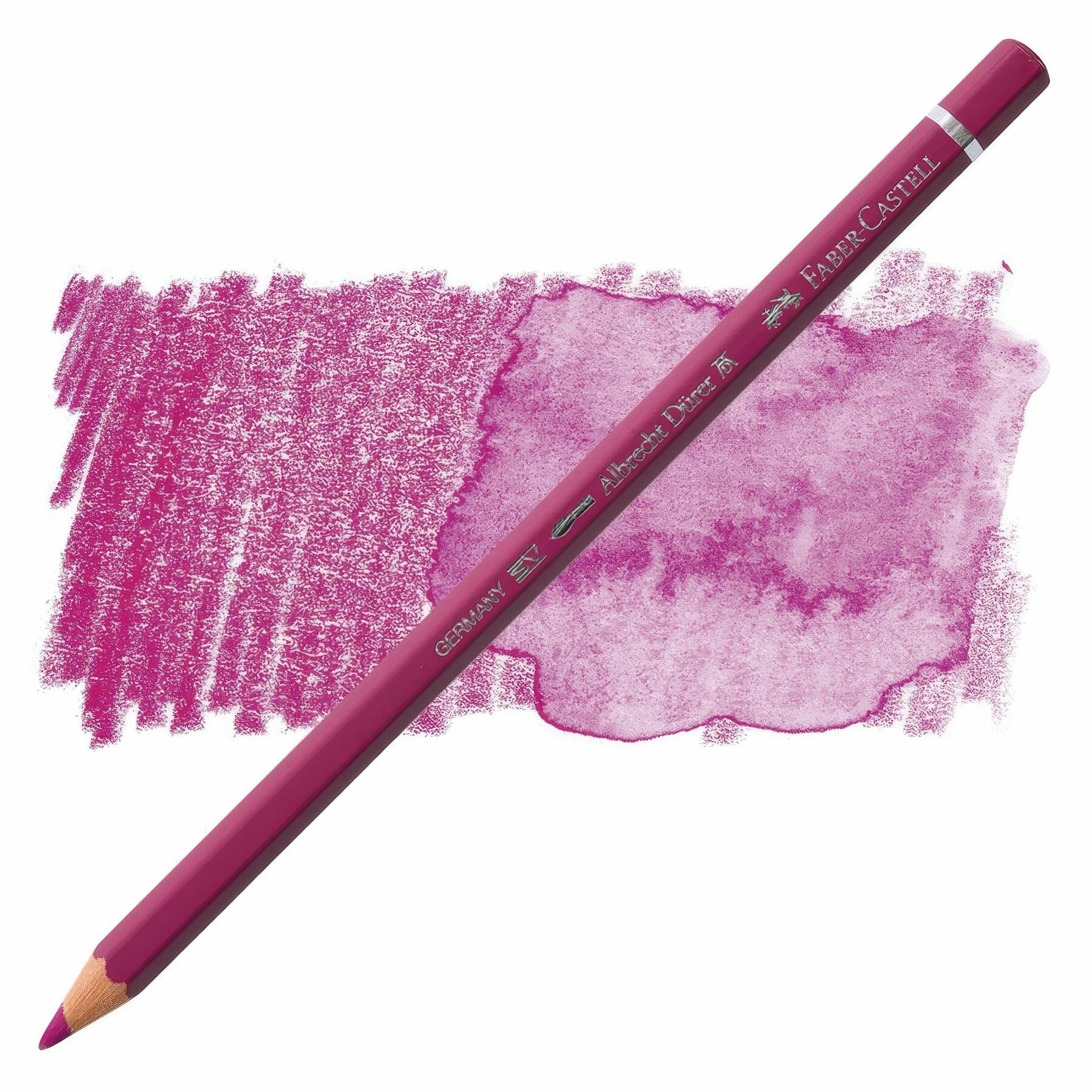 Карандаш цветной акварельный Faber-Castell "Albrecht Durer", 1 шт, цвет №125 пурпурно-розовый средний