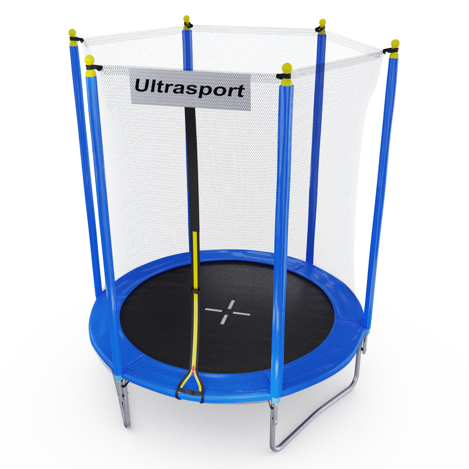 Батут с защитной сеткой DFC ULTRASPORT 6 ft диаметр 183 см, синий