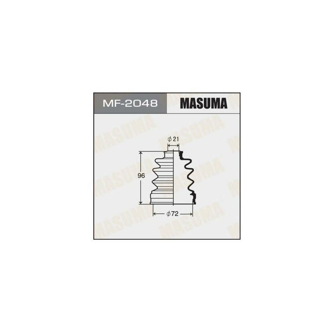 Пыльник шрус для автомобилей Masuma MF2048 (запчасти и комплектующие)