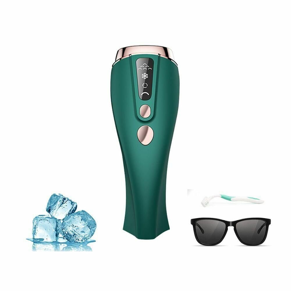 Фотоэпилятор лазерный с охлаждающим эффектом для удаления волос и омолаживания кожи/ Эпилятор женский IPL