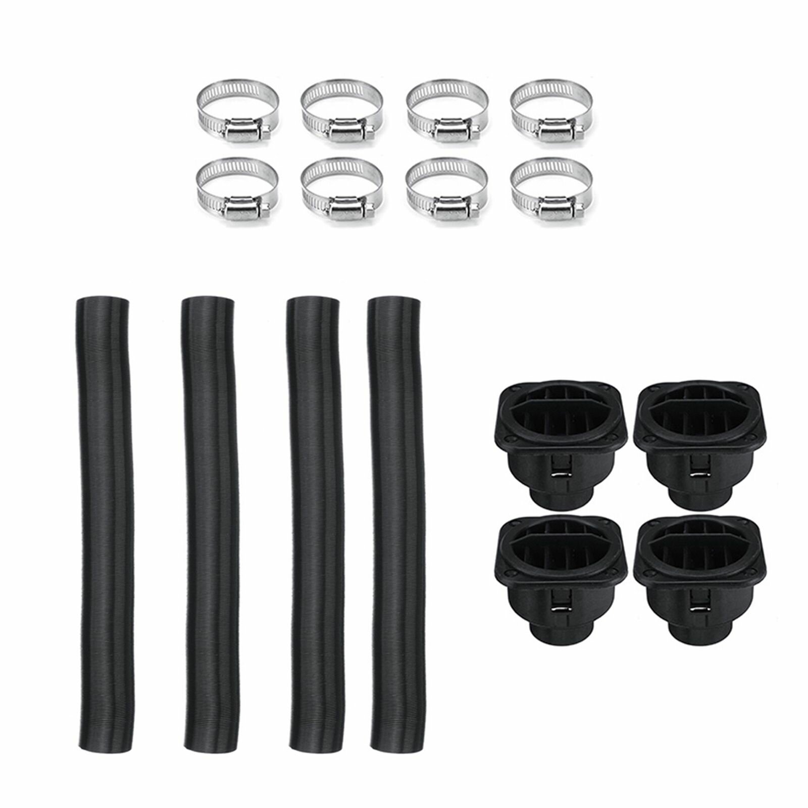 Воздуховод обогревателя + вентиляционное отверстие, 42 мм труба, выпускной патрубок, 4 отверстия для автомобиля