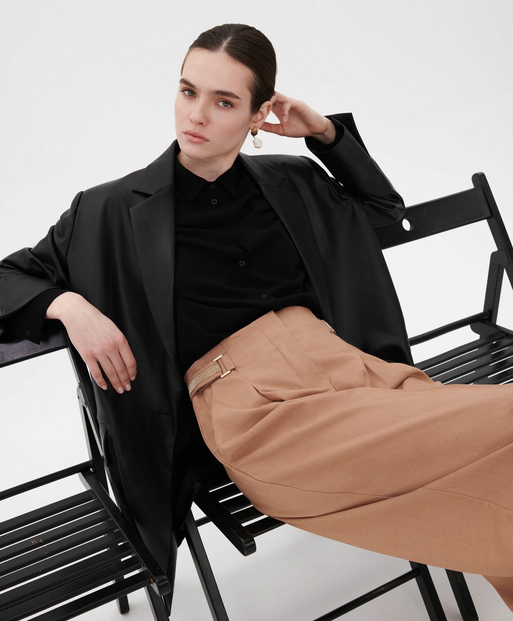 Брюки палаццо