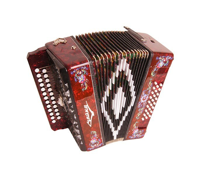 Шуйская Гармонь S5XLY-A-RD Гармонь "Чайка 314" 25х25-III-2, красная
