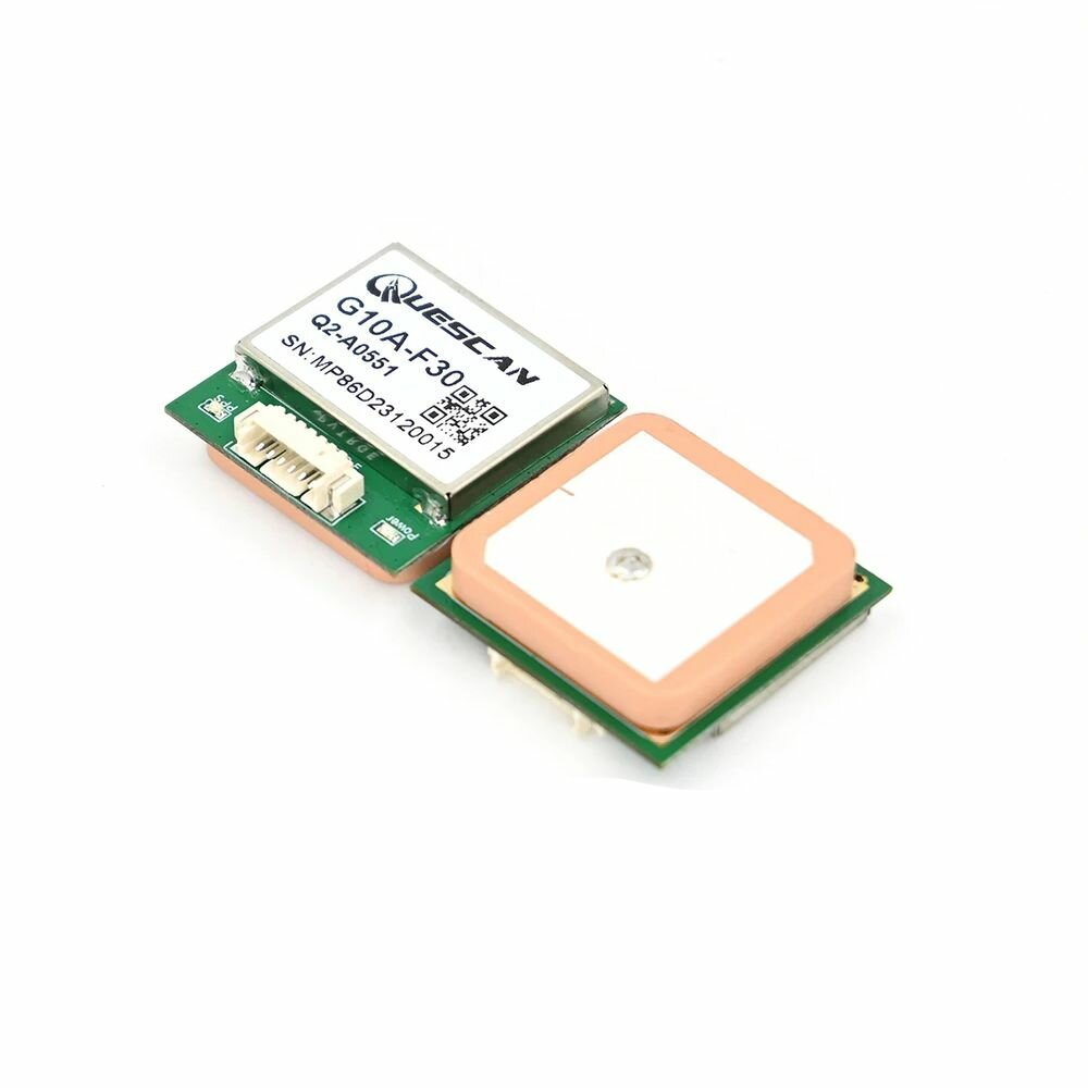 Модуль GPS/ГЛОНАСС Galileo BeiDou M10 GPS/ГЛОНАСС с антенной, приемником NMEA0183 1–25 Гц, встроенной вспышкой G10A-F30