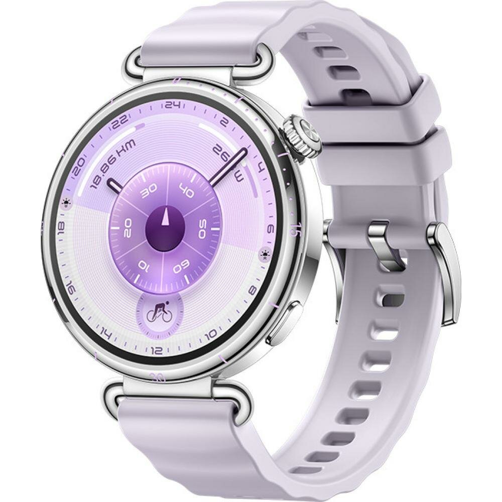 Умные часы HUAWEI Watch GT 6 41mm (KSU-B19) RU, Сиреневый ремешок из фторэластомера