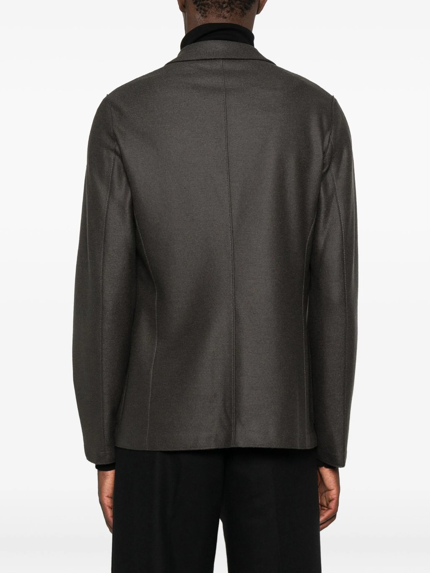 Куртка Harris Wharf London Single-breasted virgin-wool blazer, размер 52, brown — фото 1