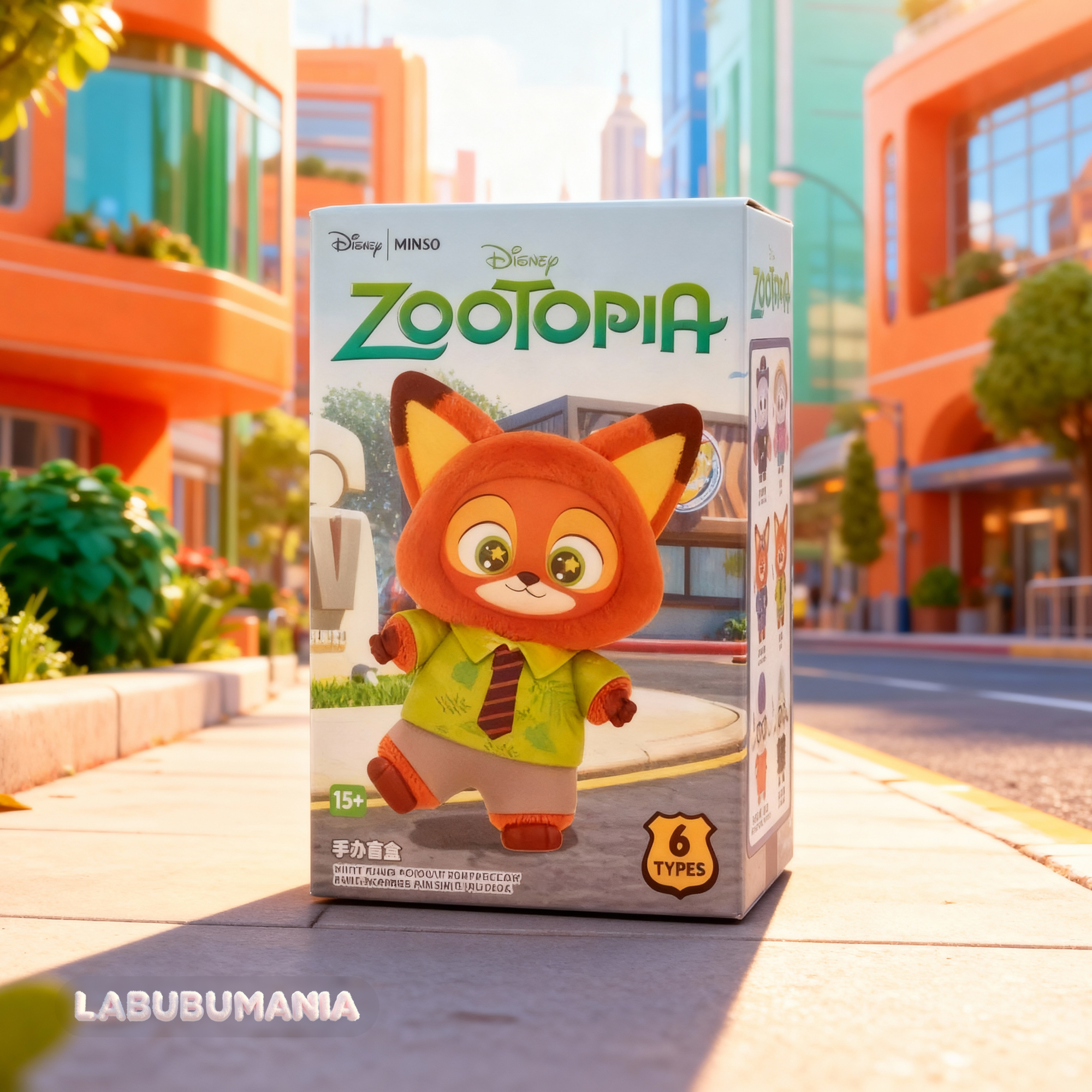 Брелок-игрушка ZOOTOPIA «BLIND BOX» (случайный цвет), коллекция «зверополис»