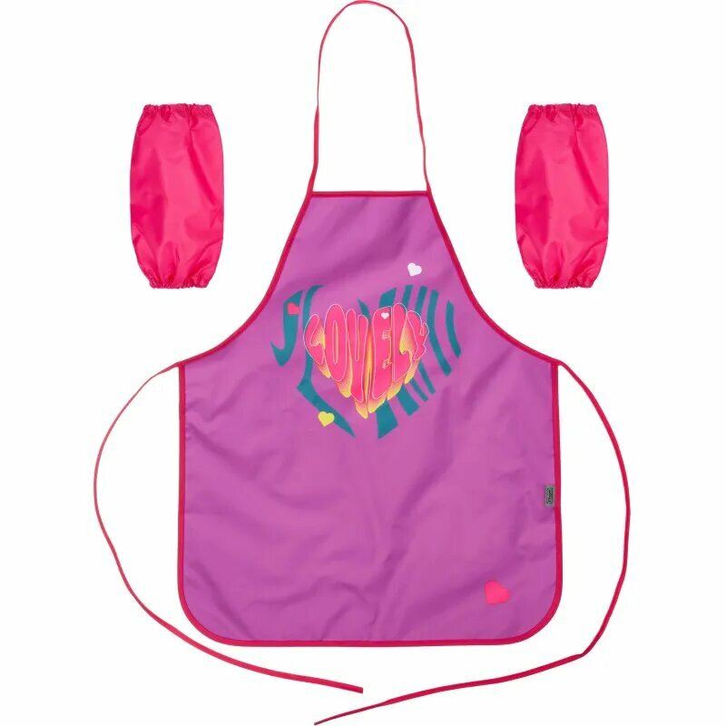 Фартук для труда Комус Класс Lovely, нарукавники, 535x445 мм, ФН 41-20, 1910153