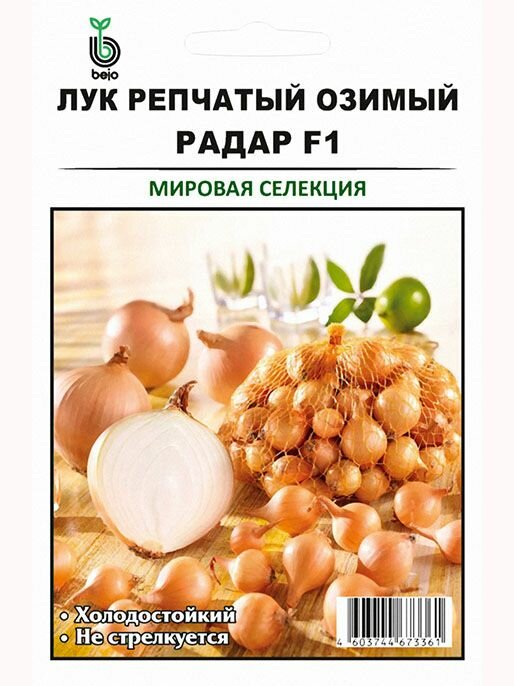 Лук репчатый Радар F1 100 шт (мировая селекция)