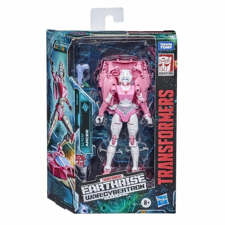 Трансформеры игрушки Hasbro Transformers Earthrise War For Cybertron Trilogy WFC-E17 Arcee E7159/E7120