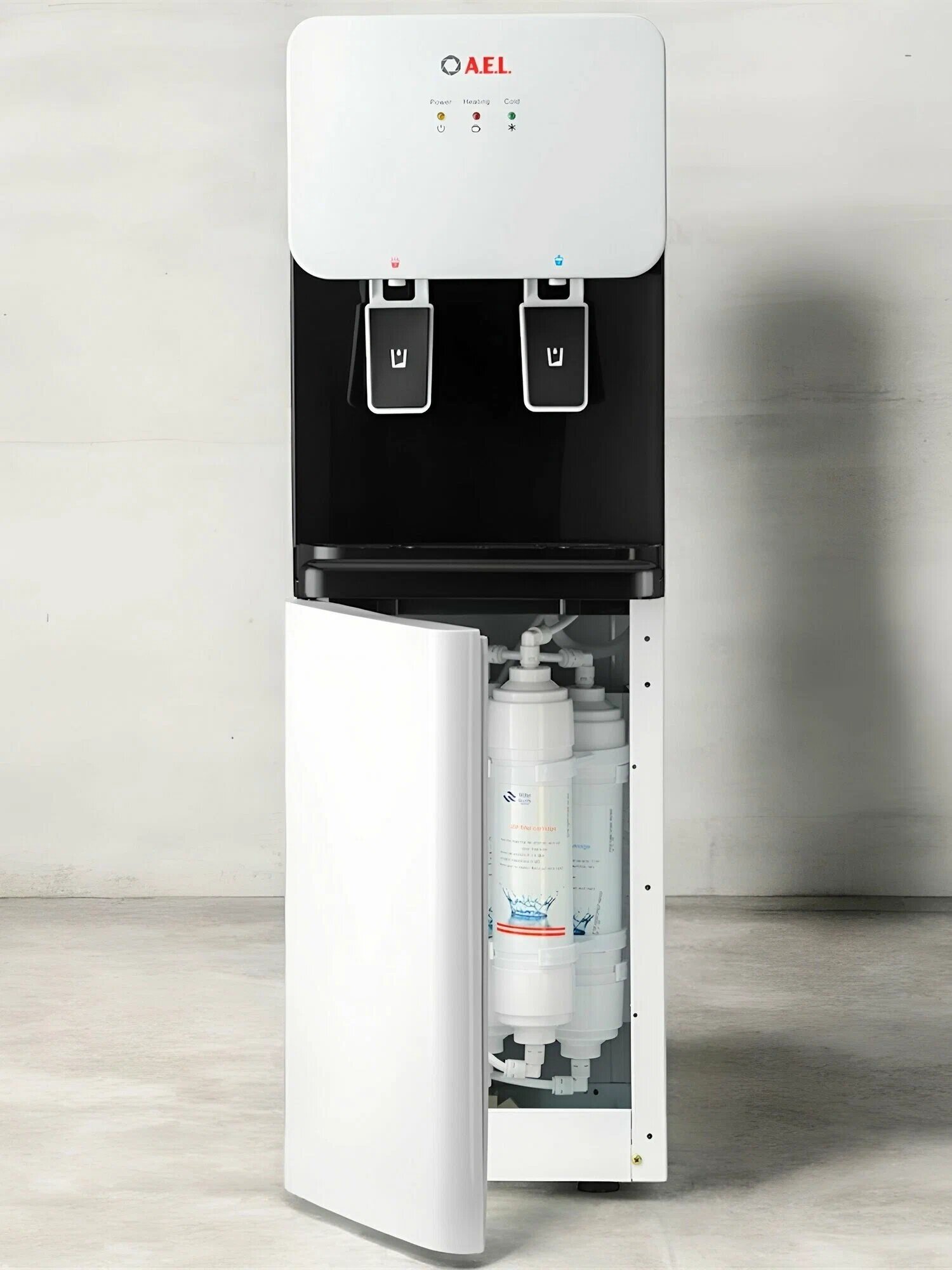 A.E.L. LD-85s white/black. Пурифайер с фильтрами. Гарантия 12мес.