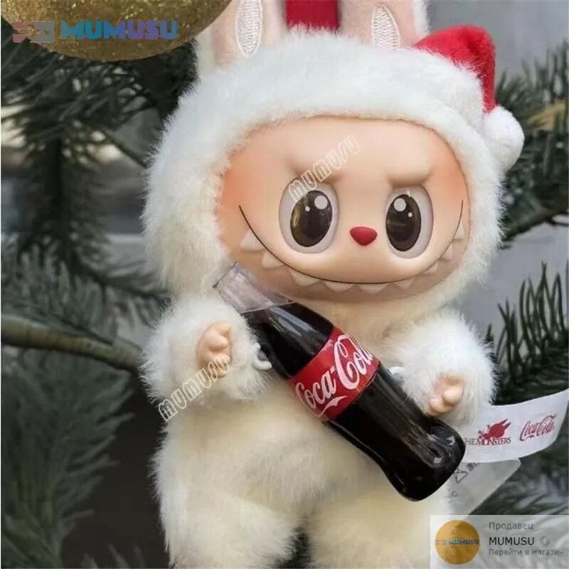 Labubu Плюшевые игрушки Coca-Cola, Macaron Cola серии Blind Box