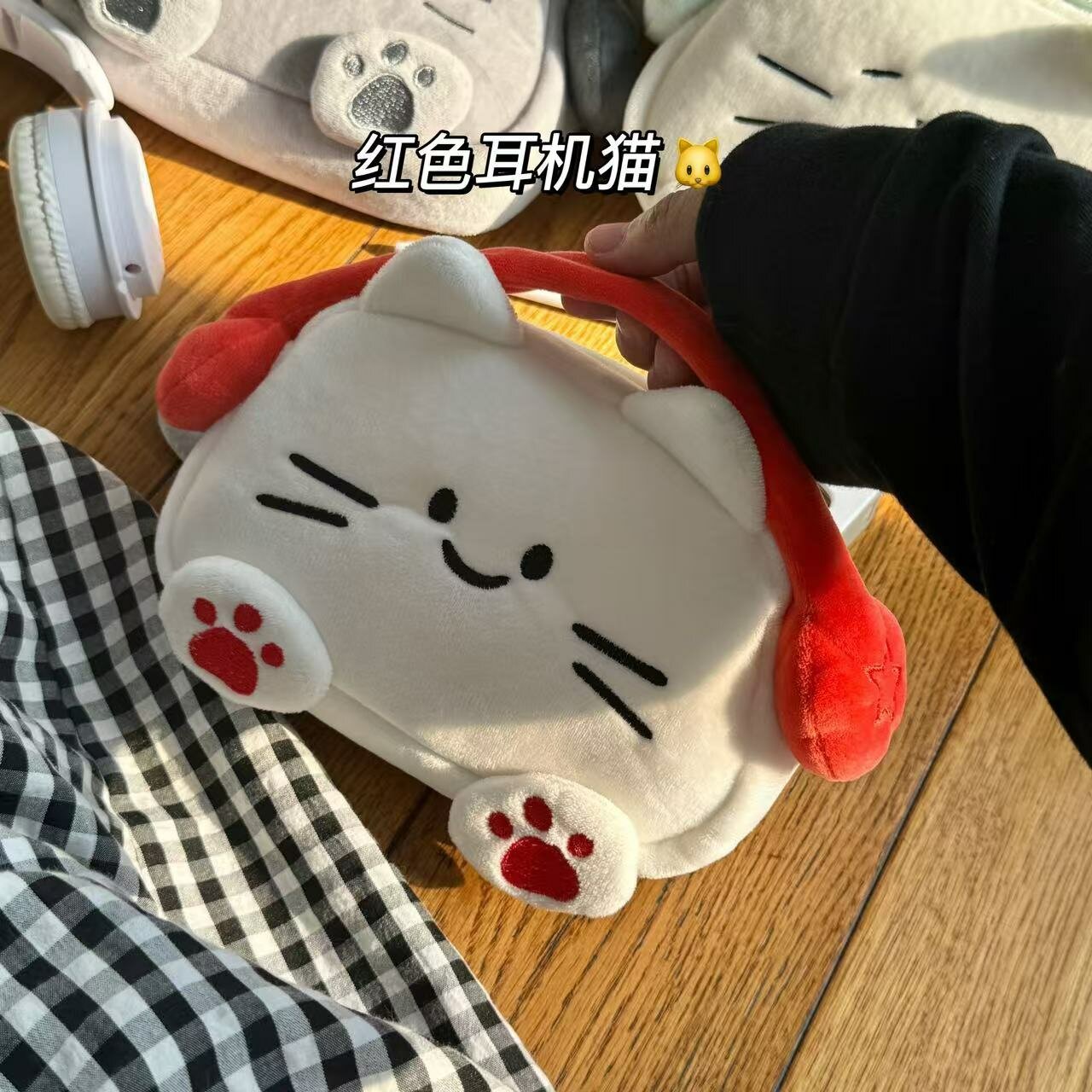 Пенал HelloKitty, красный, для студентов, с мультяшным принтом