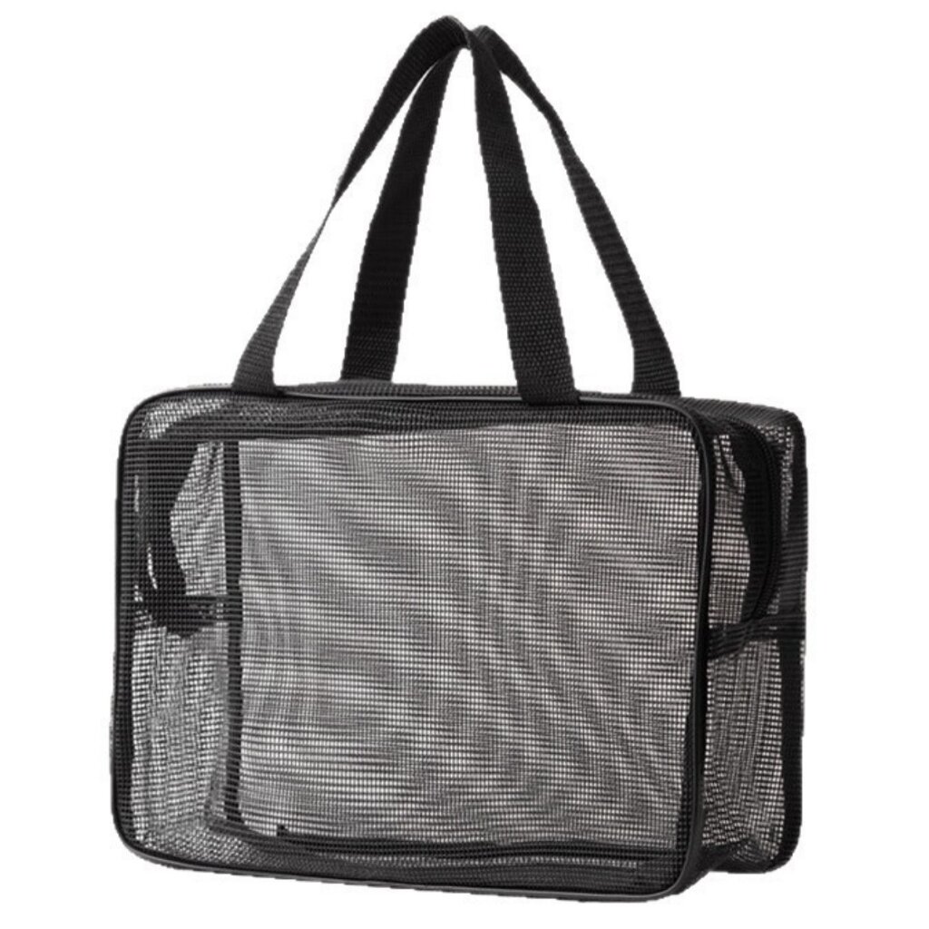 Полая сумка для мытья, сетчатая сумка для хранения душа большой емкости, косметичка