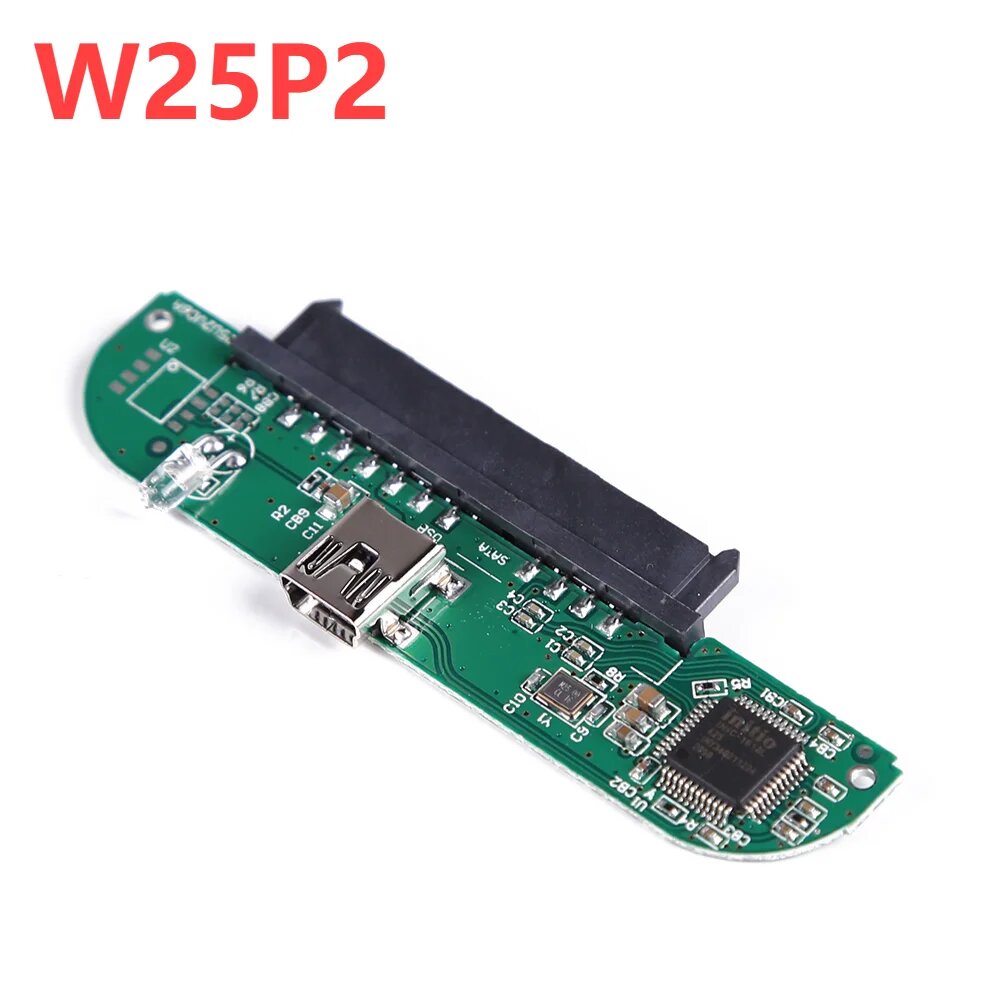 Адаптер USB 2.0 SATA 7+15 pin ALLOYSEED