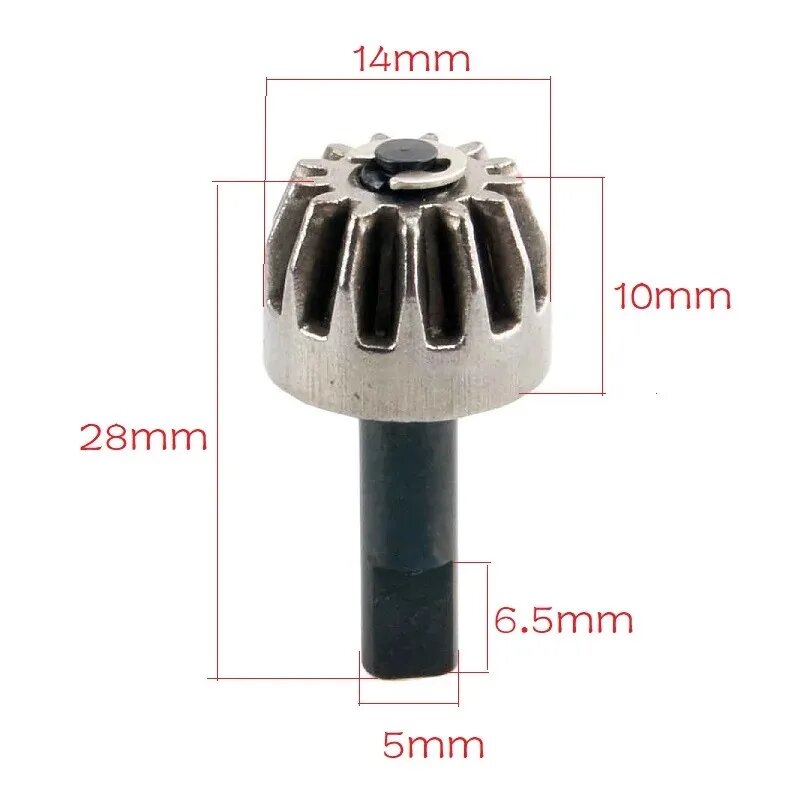 Приводная шестерня 13T металлическая для HSP RC авто, Цвет: 02030
