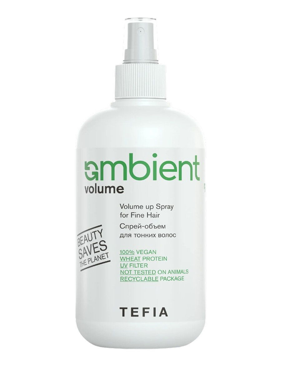 TEFIA Ambient Спрей-объем для тонких волос, 250 мл
