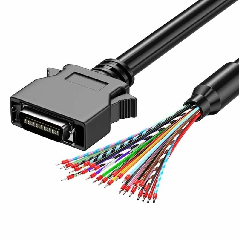 Сервопровод SCSI Servos Cable Клемма CN14P CN20P CN26P CN36P Connectors CN50P, 1.5m - Тип пресса CN26P