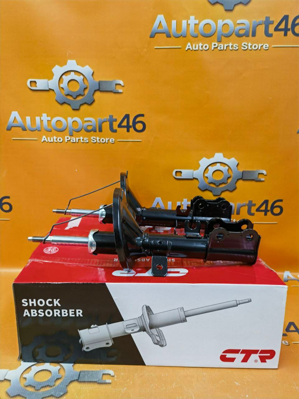 Амортизаторы передние левый правый Киа Спектра Kia Spectra корея Хорошее качество