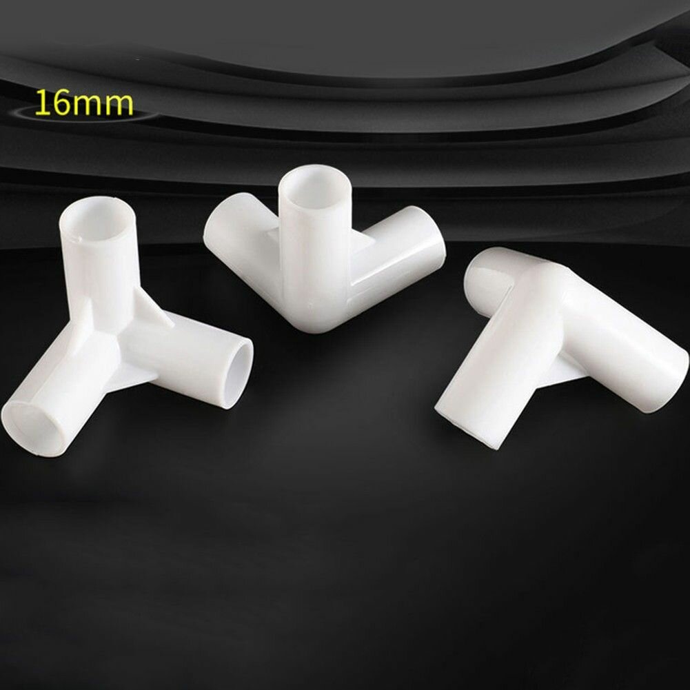 OZ-BOBU 10 шт. Соединительный тройник для палаточного столба, фиксированные соединения для тента, внутренний диаметр 16 мм