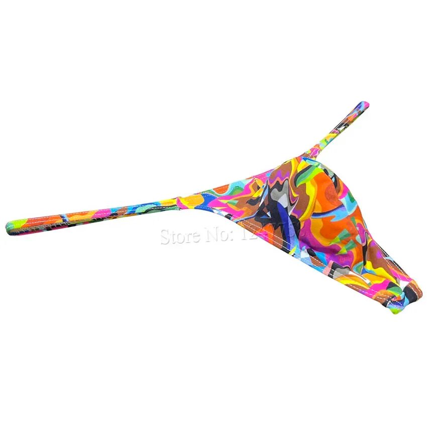 Мужские стринги Color Scrawl, размер XL