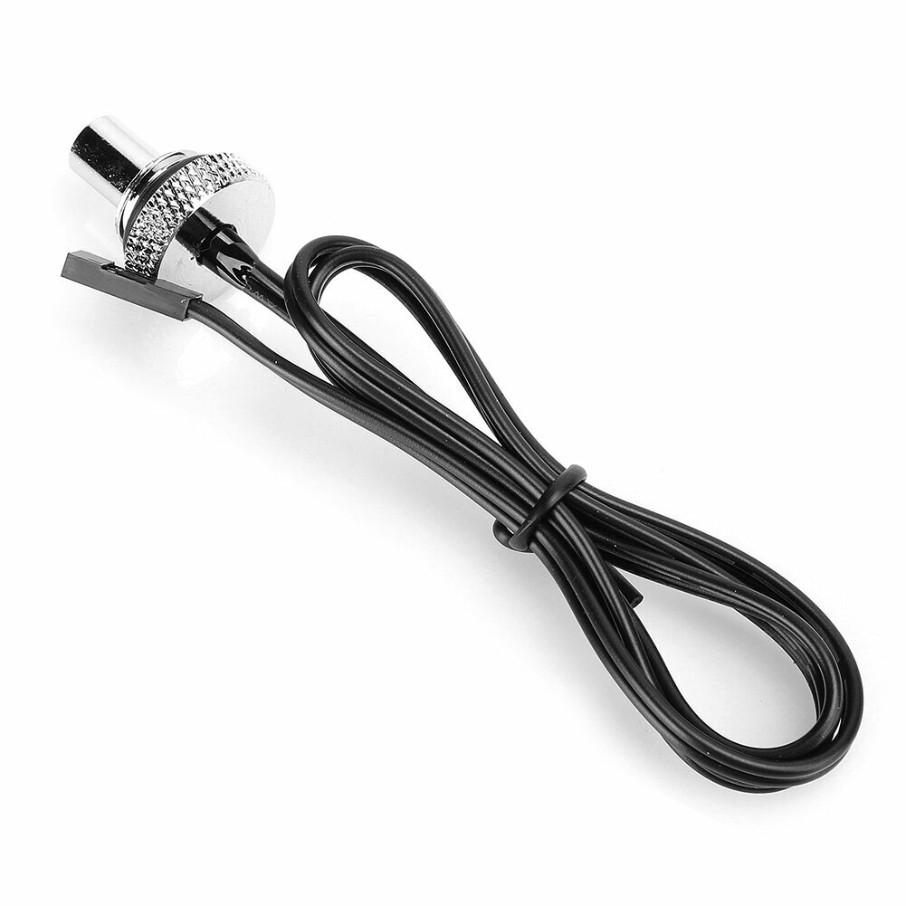 Датчик температуры, G1/4, водонепроницаемый, удлиненный, серебристый