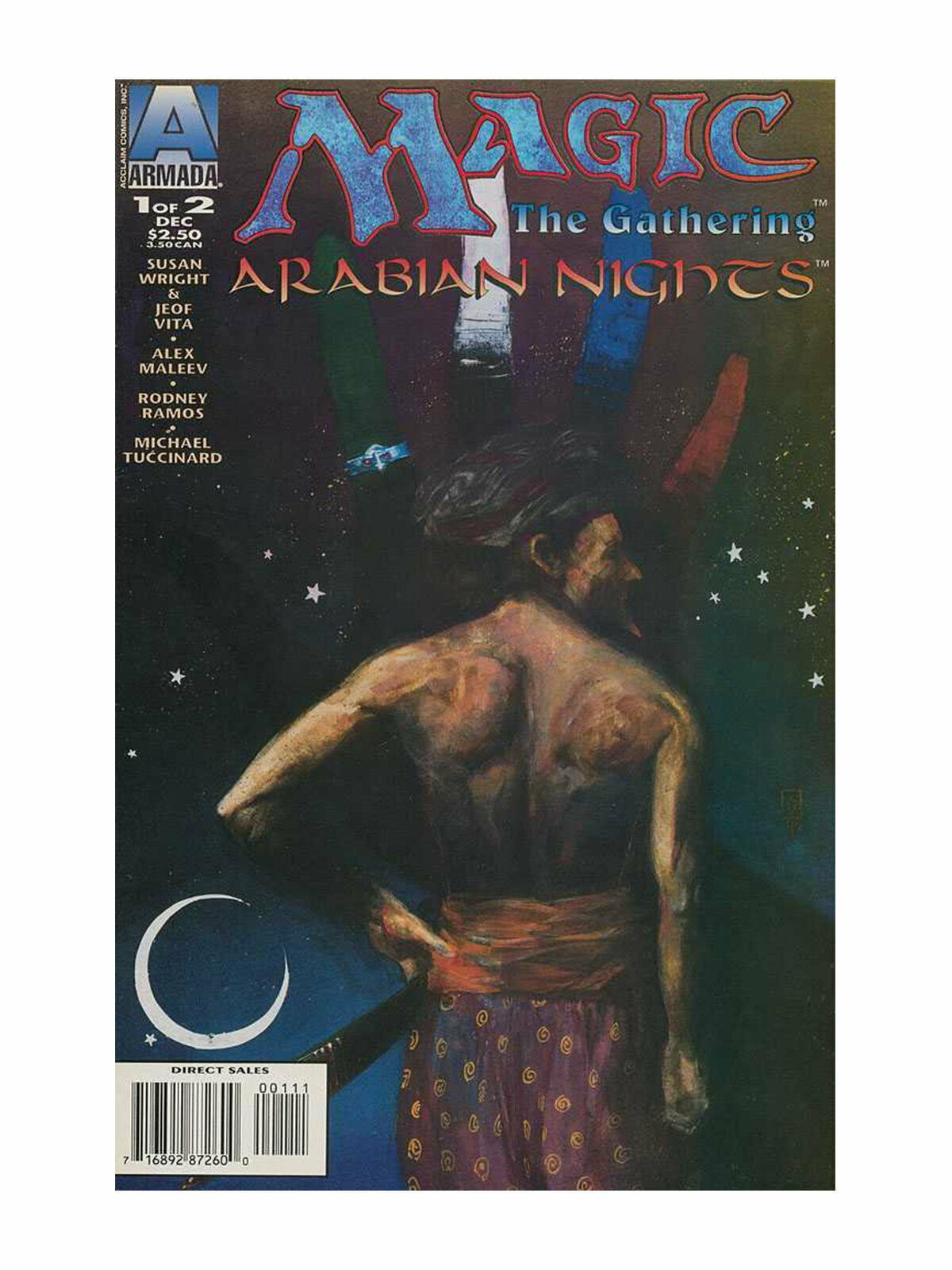 Комикс MTG Armada Comics Arabian Nights #1, 1995 г, на английском
