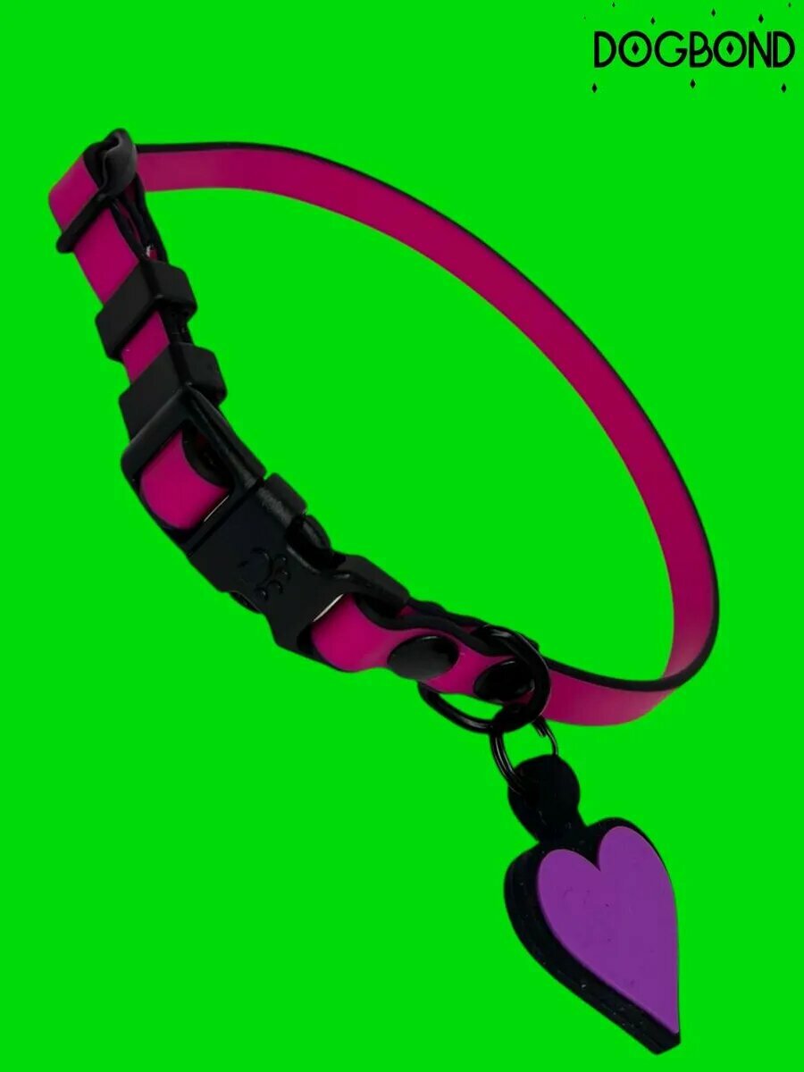 Dogbond Шнурок для адресника из биотана, 10 мм