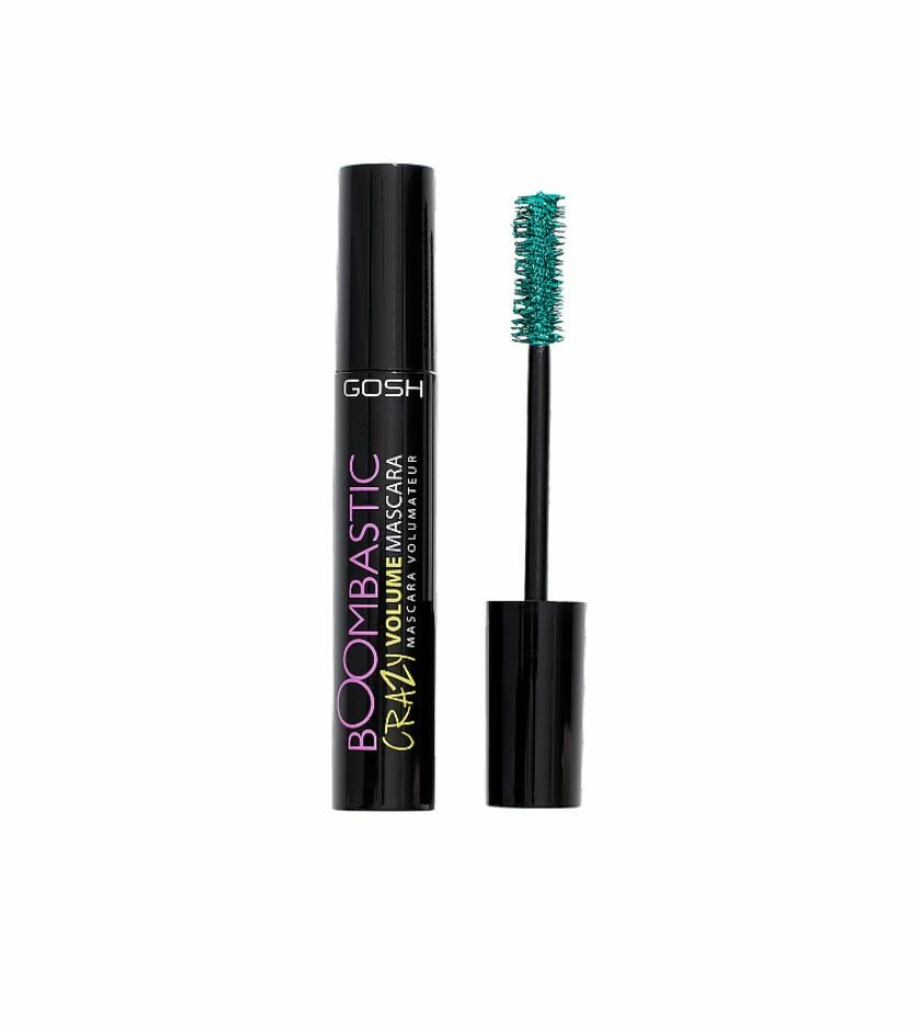 GOSH Тушь для ресниц Boombastic Crazy Volume Mascara, 007 Crazy Green, 13 мл