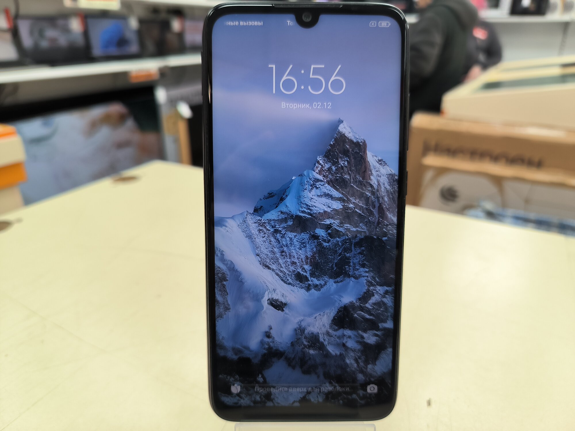 Смартфон Xiaomi Redmi Note 7 3/32 ГБ Global, Dual nano SIM, космический черный, Б/У, Уценка
