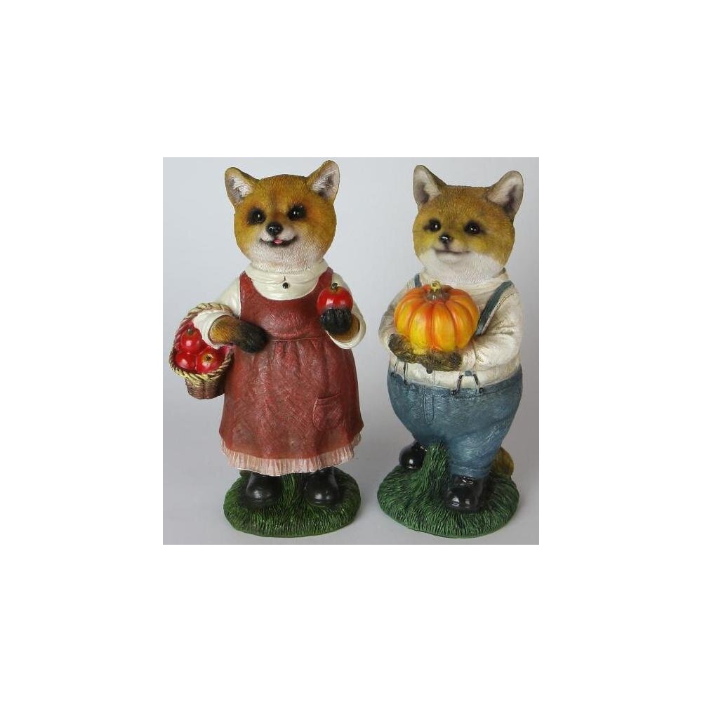 Magic Art MG-3241200 Фигурка садовая лис с тыквой, magic art