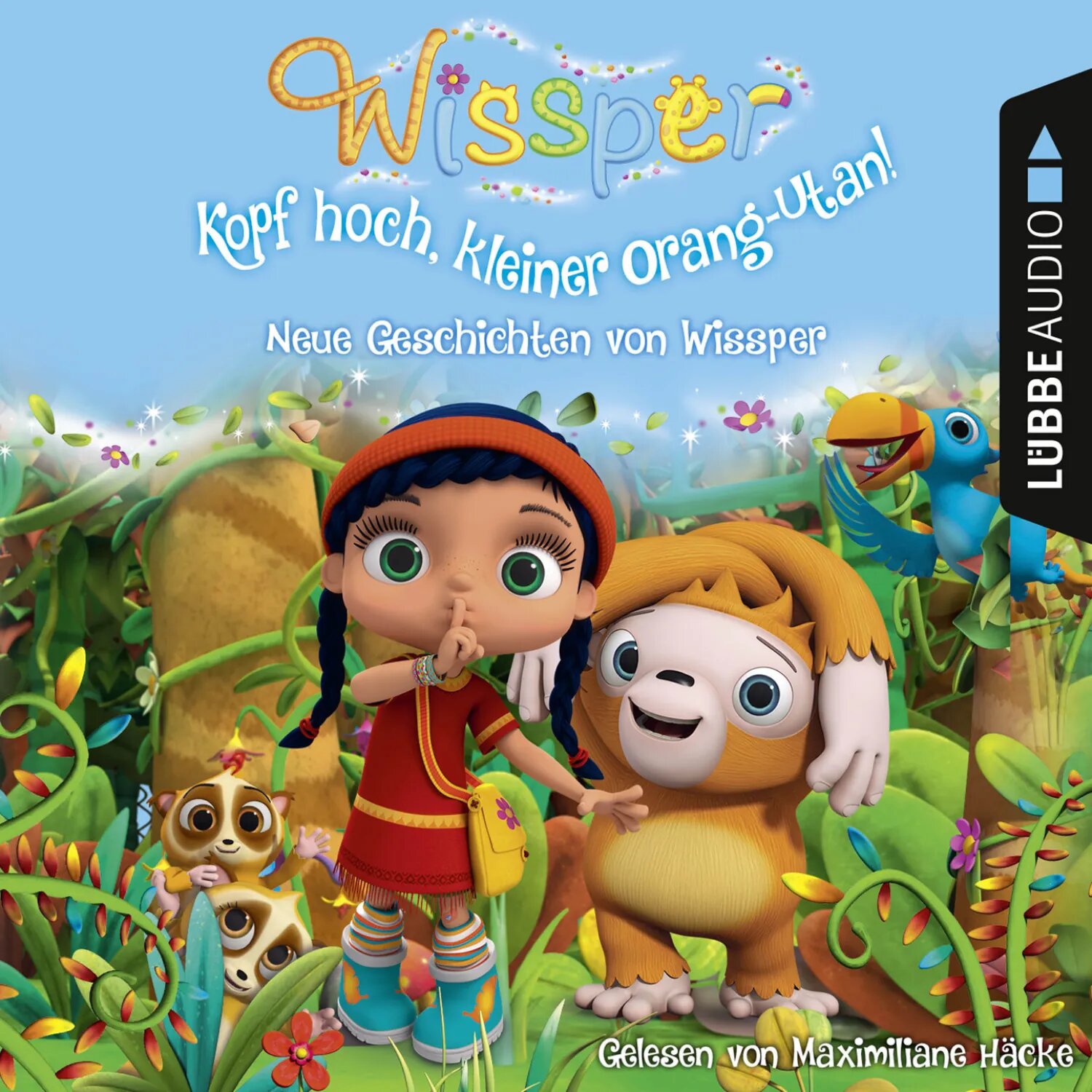 Wissper - Kopf hoch, kleiner Orang-Utan: Neue Geschichten von Wissper (Ungekürzt) [Аудиокнига]