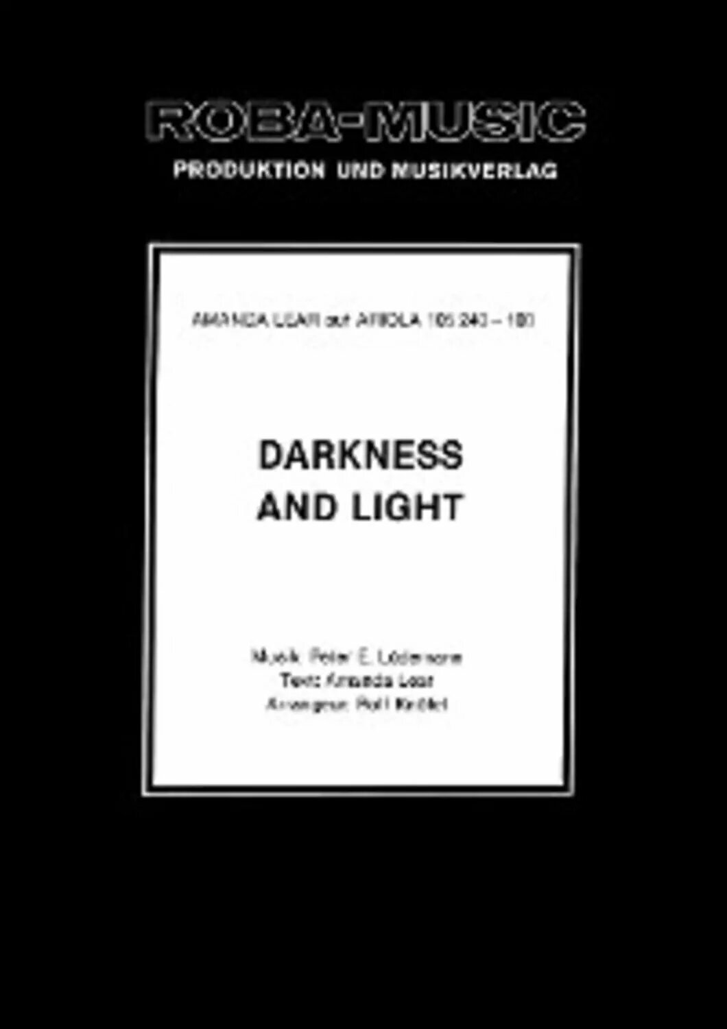 Darkness and Light [Цифровая книга]