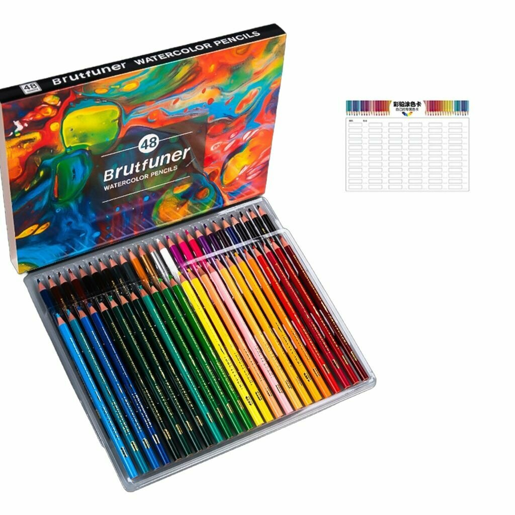 Масляные цветные карандаши для рисования