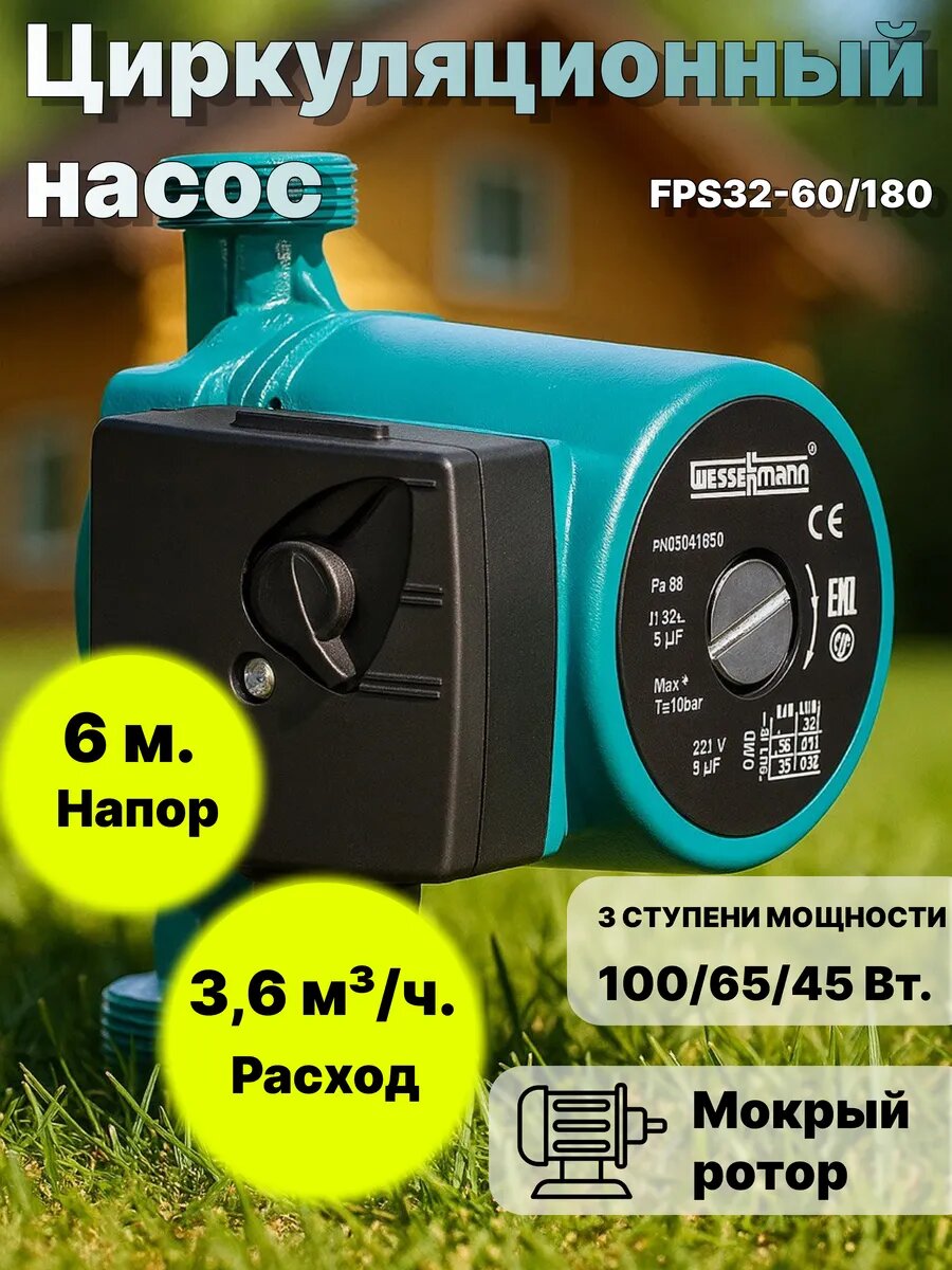 Циркуляционный насос FPS32-60/180