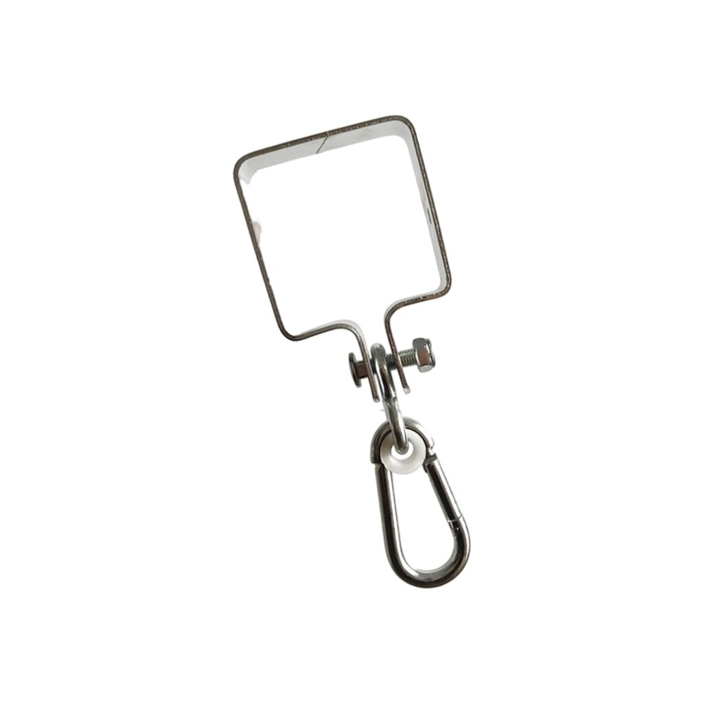 Наружная подвесная поворотная рама, крюк, несущая поворотная пряжка, аксессуары-квадратная трубчатая поворотная пряжка 90 *90 мм