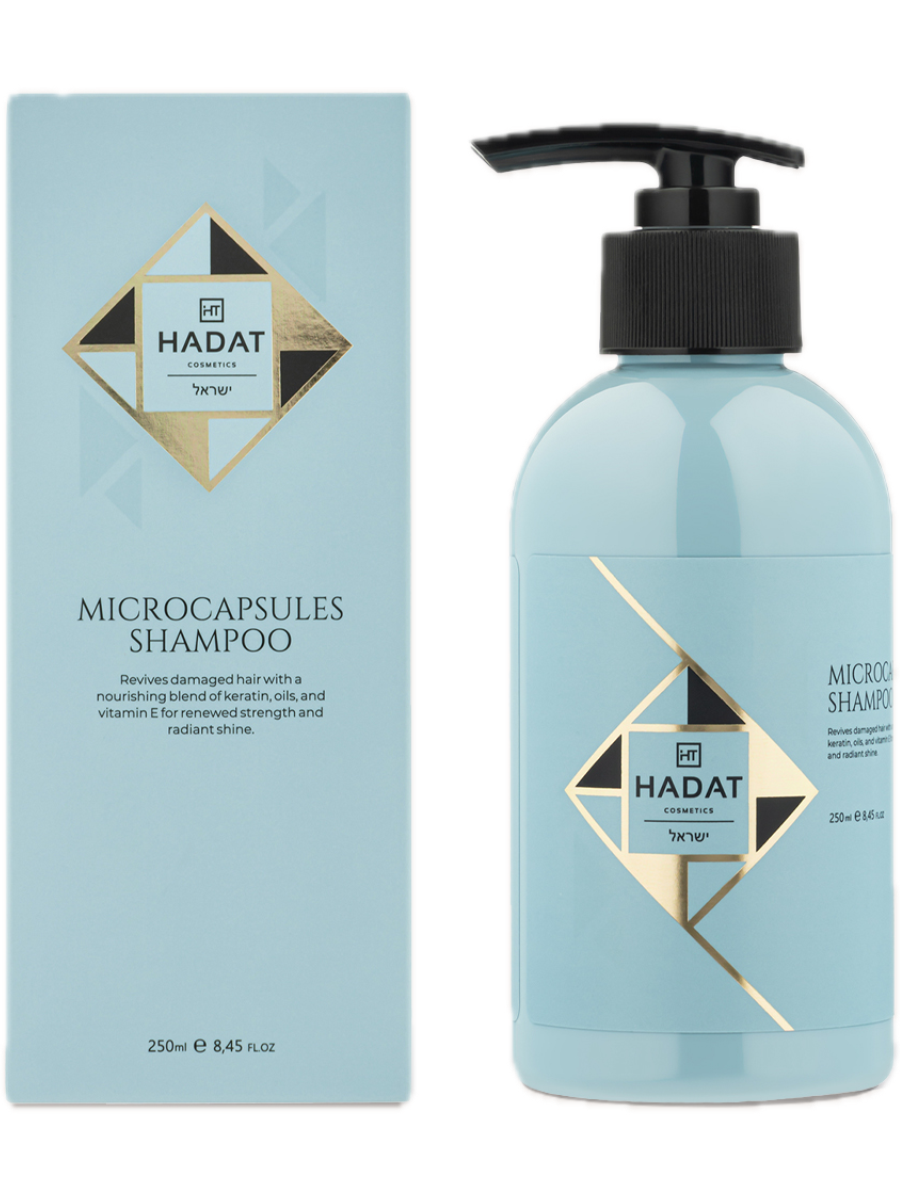 HADAT COSMETICS Шампунь для Глубокого Очищения Волос MICROCAPSULES SHAMPOO, 250 мл
